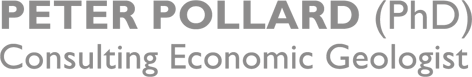 Peter Pollard (PhD) - Consulting Economic Geologist